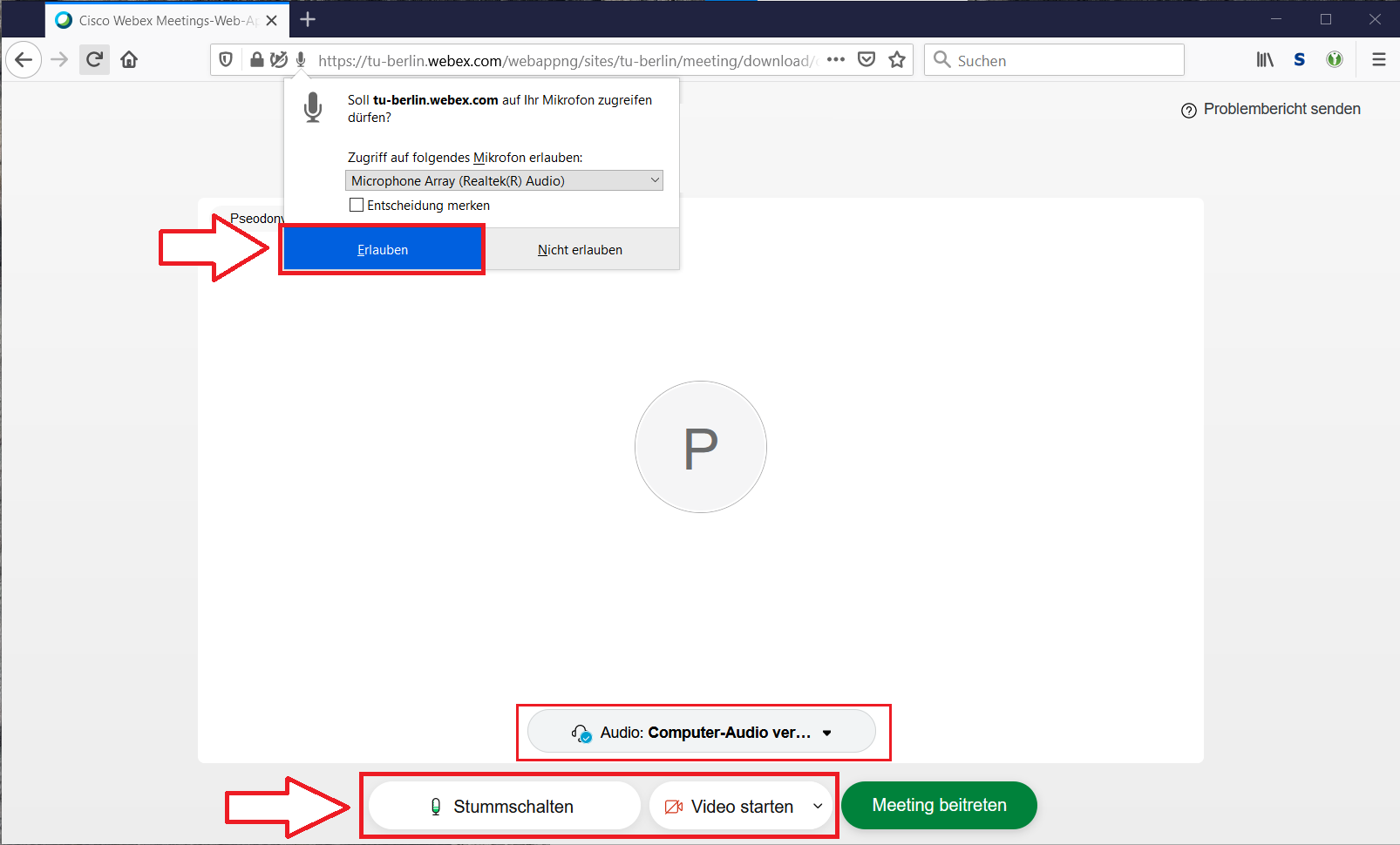 Schritt-für-Schritt-Anleitung: Webex-Meeting im Browser beitreten ...